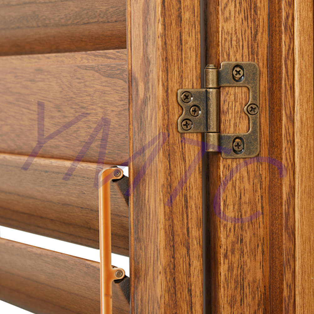 real wooden plantation shutters Paulownia wood basswood - ymtchomedecor